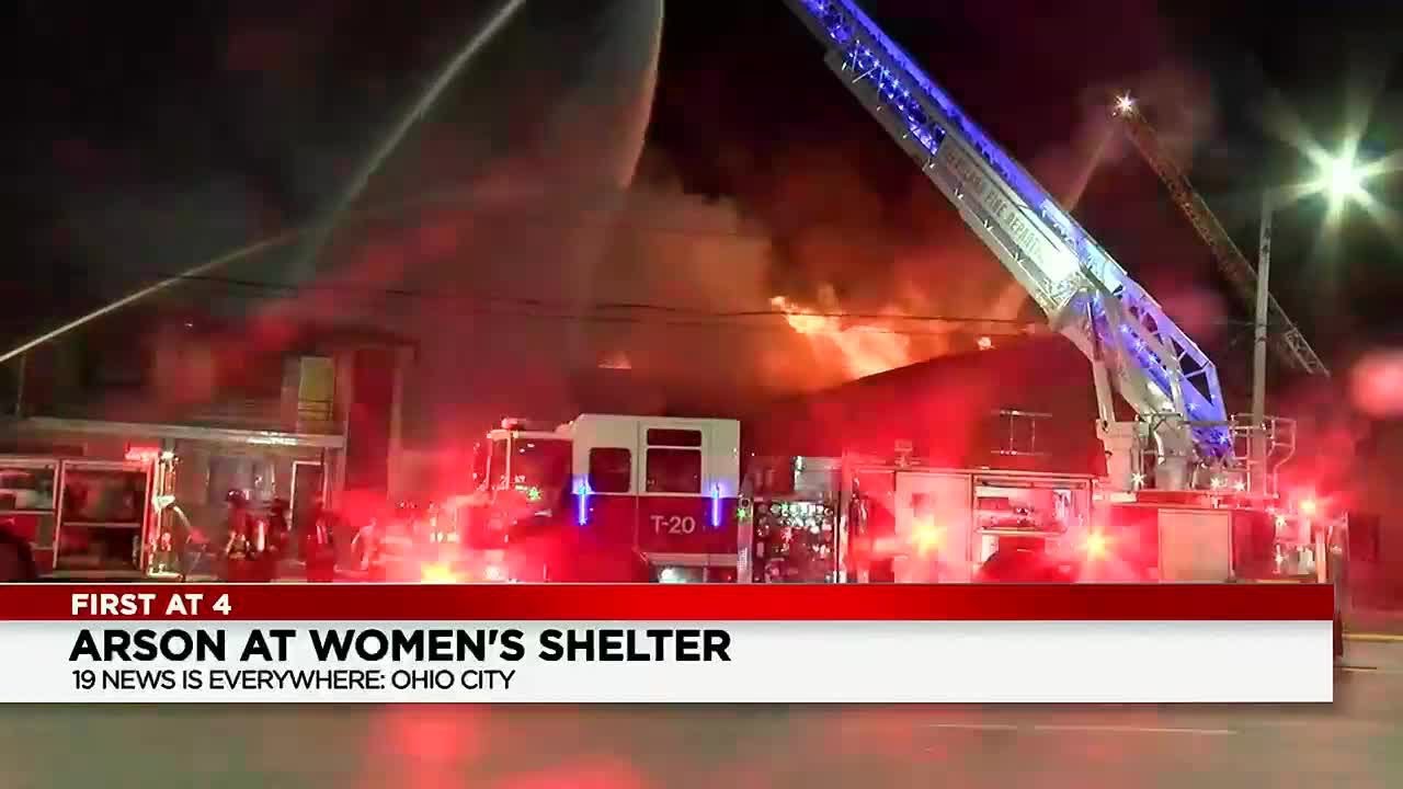 Fire at abandoned Cleveland women’s shelter determined to be arson ...