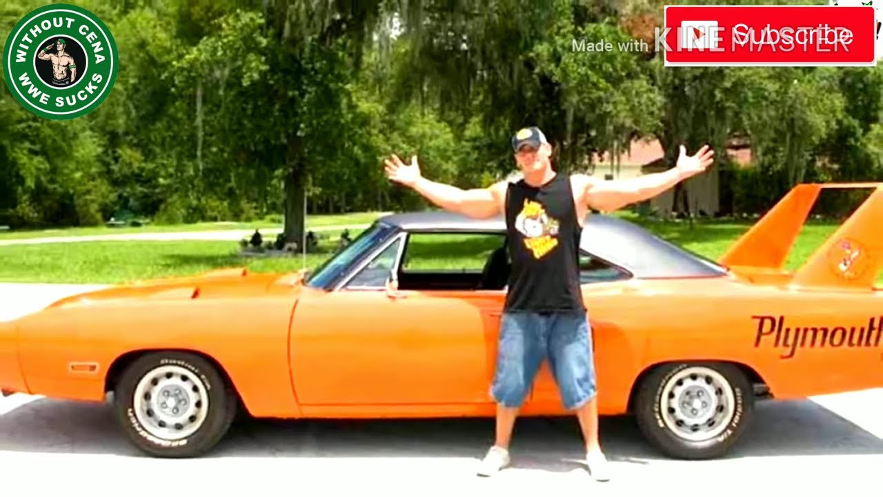 WWE Superstar John Cena's awesome car collection - YouTube