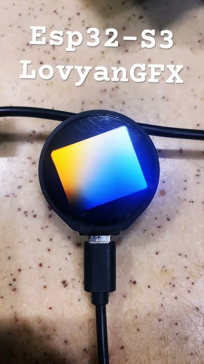 Esp32 S3 Lovyangfx Arduino Esp32 Esp32project Youtube