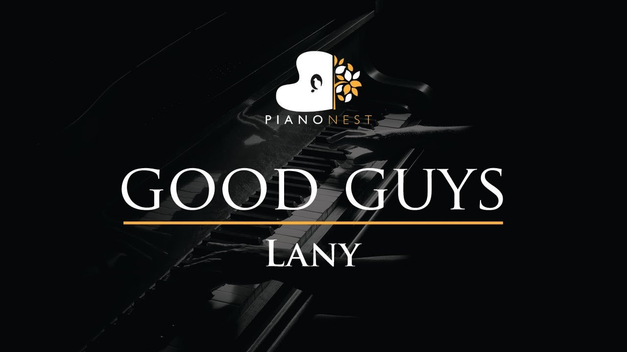 LANY - good guys - Piano Karaoke Instrumental Cover with Lyrics - YouTube