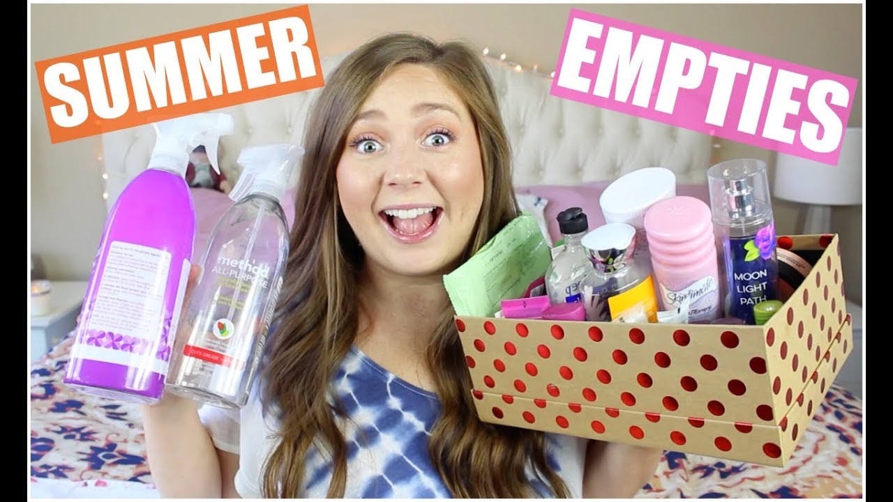 Summer Empties! Best & Worst | 2017 - YouTube