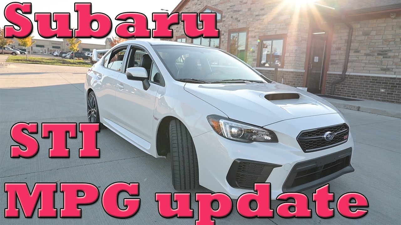 Subaru WRX STI Gas Mileage Update - Second Fill Up - YouTube