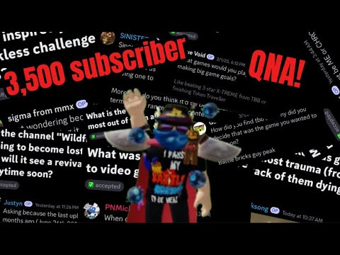 3,500 subscriber QNA! - YouTube