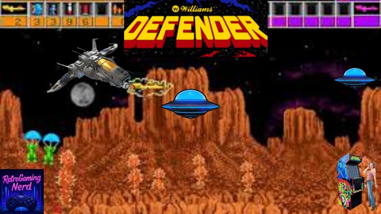 Defender 1980 — The Hardest Arcade - YouTube