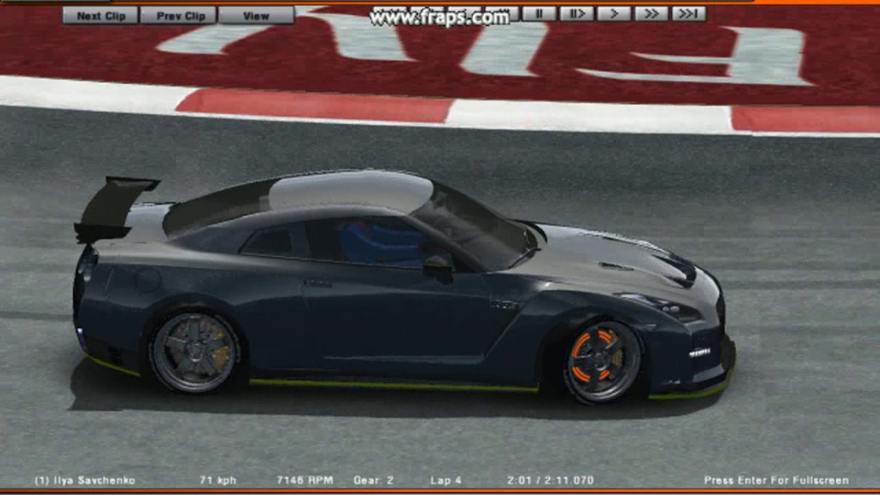 Rfactor shift street custom cars - YouTube