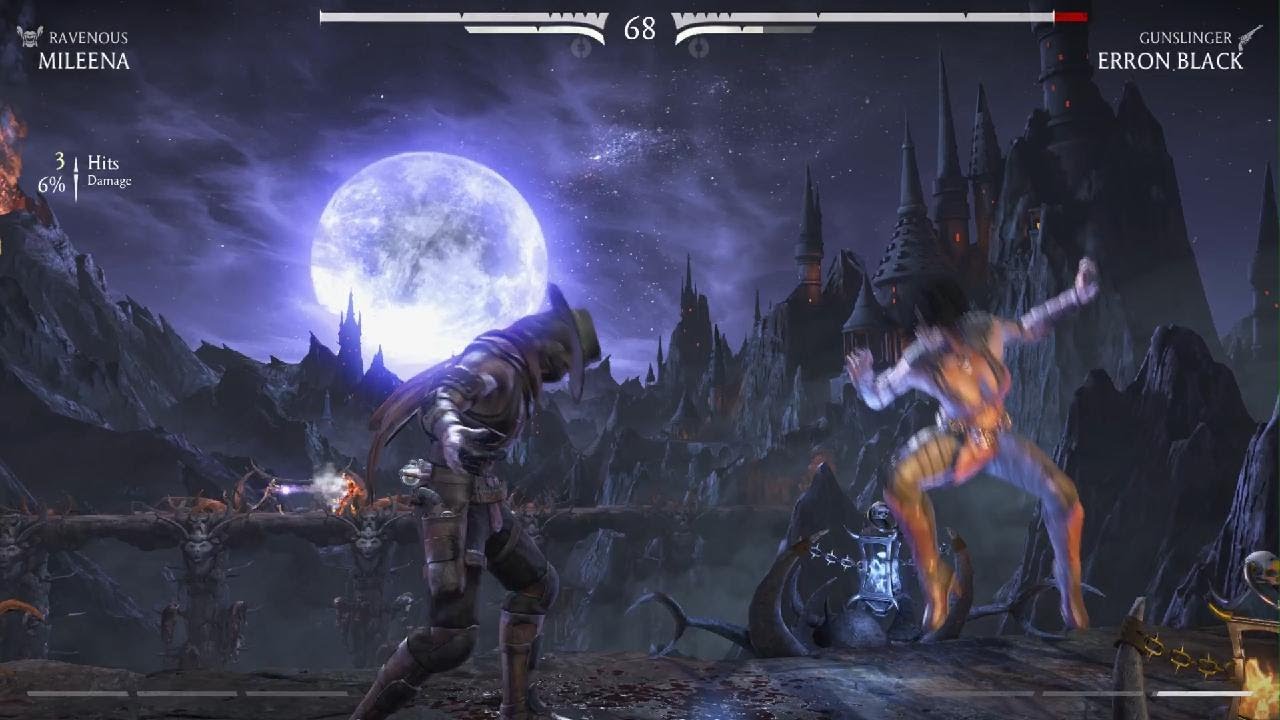 Mortal Kombat X_Mileena /Ravenous VS Erron Black /Gunslinger - YouTube