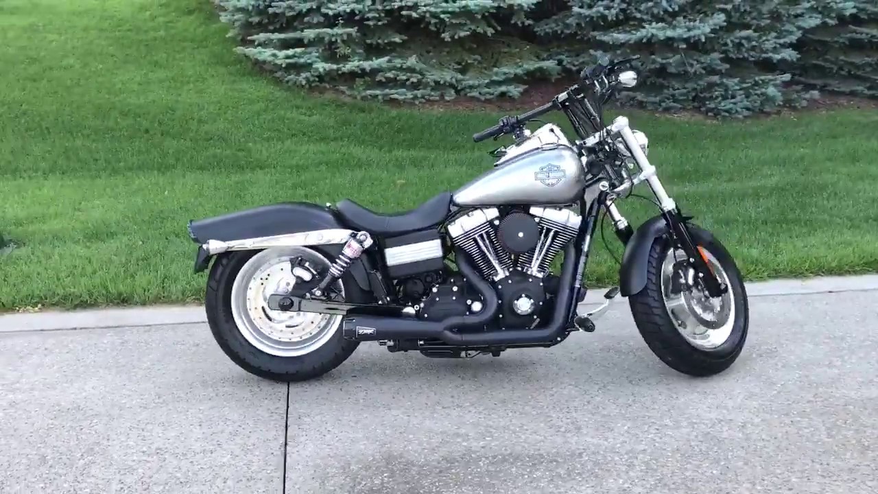 2009 Harley Dyna Fat Bob 1,600 miles $5k in upgrades Old School Style ...