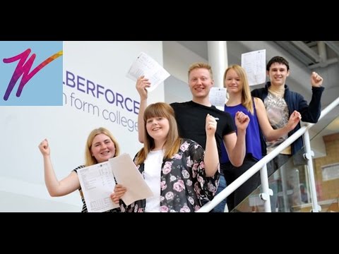 A level results at Wilberforce Sixth Form College 2012 - YouTube