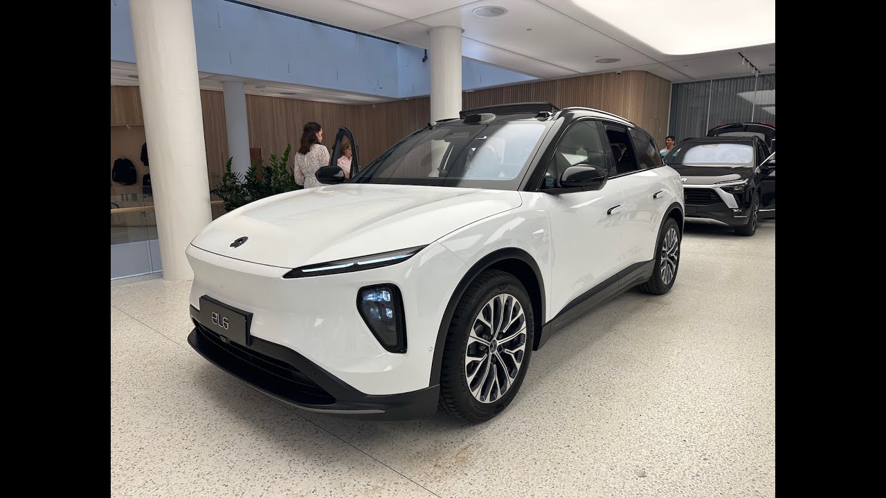 NIO eL6 - stor rimelig elbil SUV kommer Q4 - YouTube