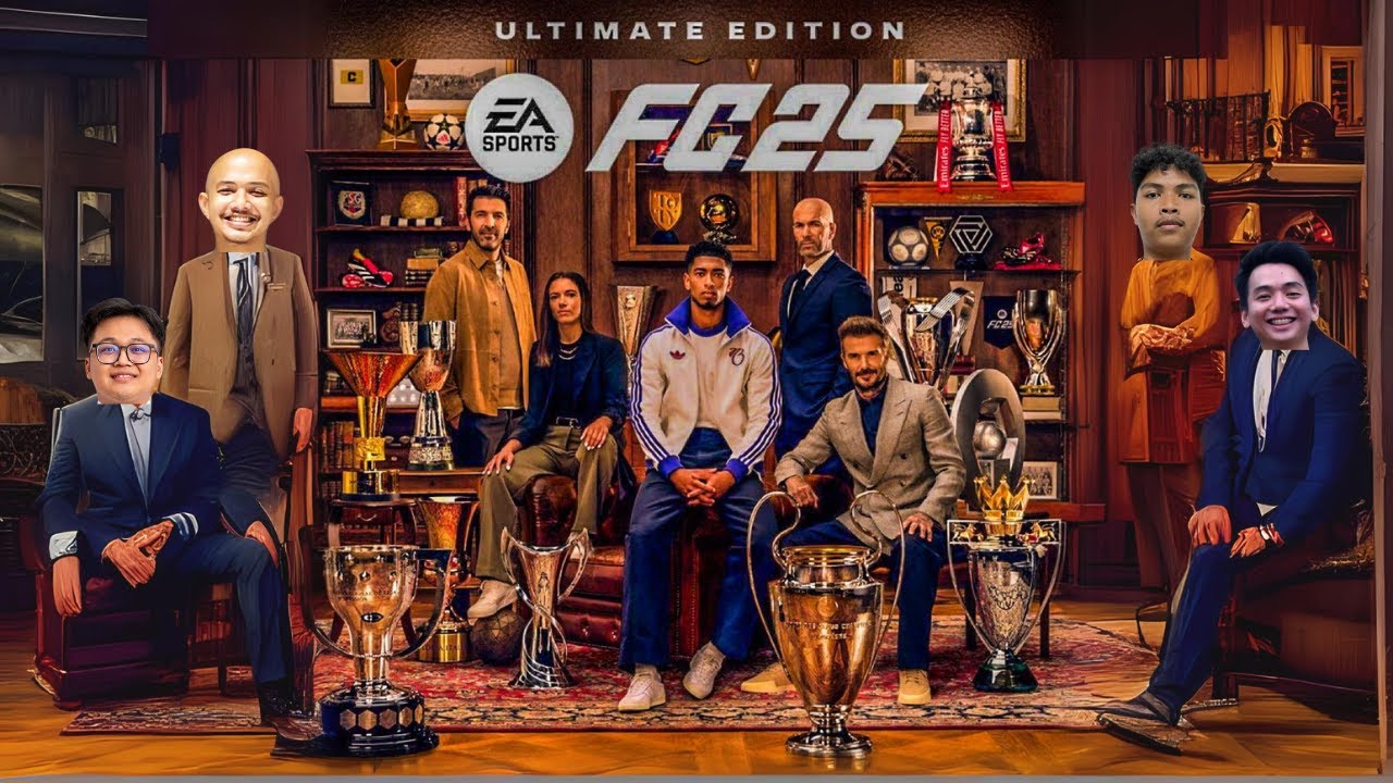 AKU BERMAIN FC25 CONSOLE PERTAMA KALI BERSAMA ADIK DAN TEMAN ...