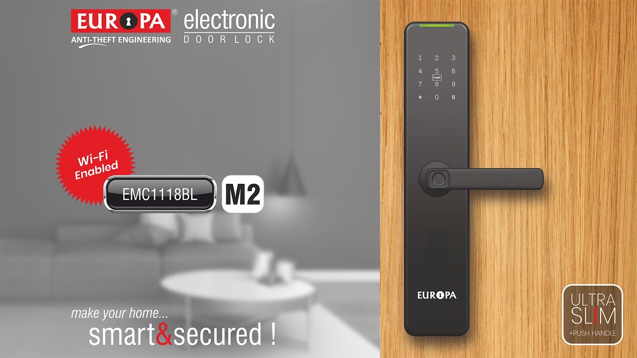 Europa Electronic Lock EMC1118BL ( M2 ) Fitment - YouTube