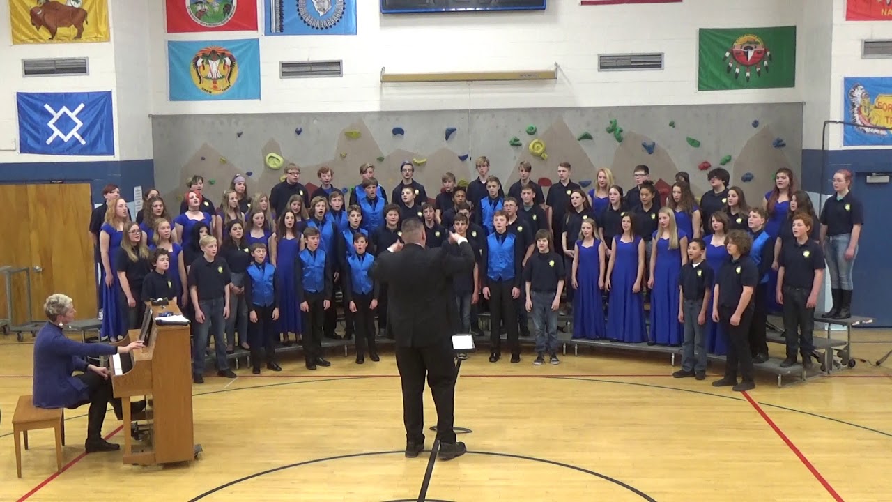 CS Porter Middle School 8th Grade Choir - Carol of the Bells - YouTube