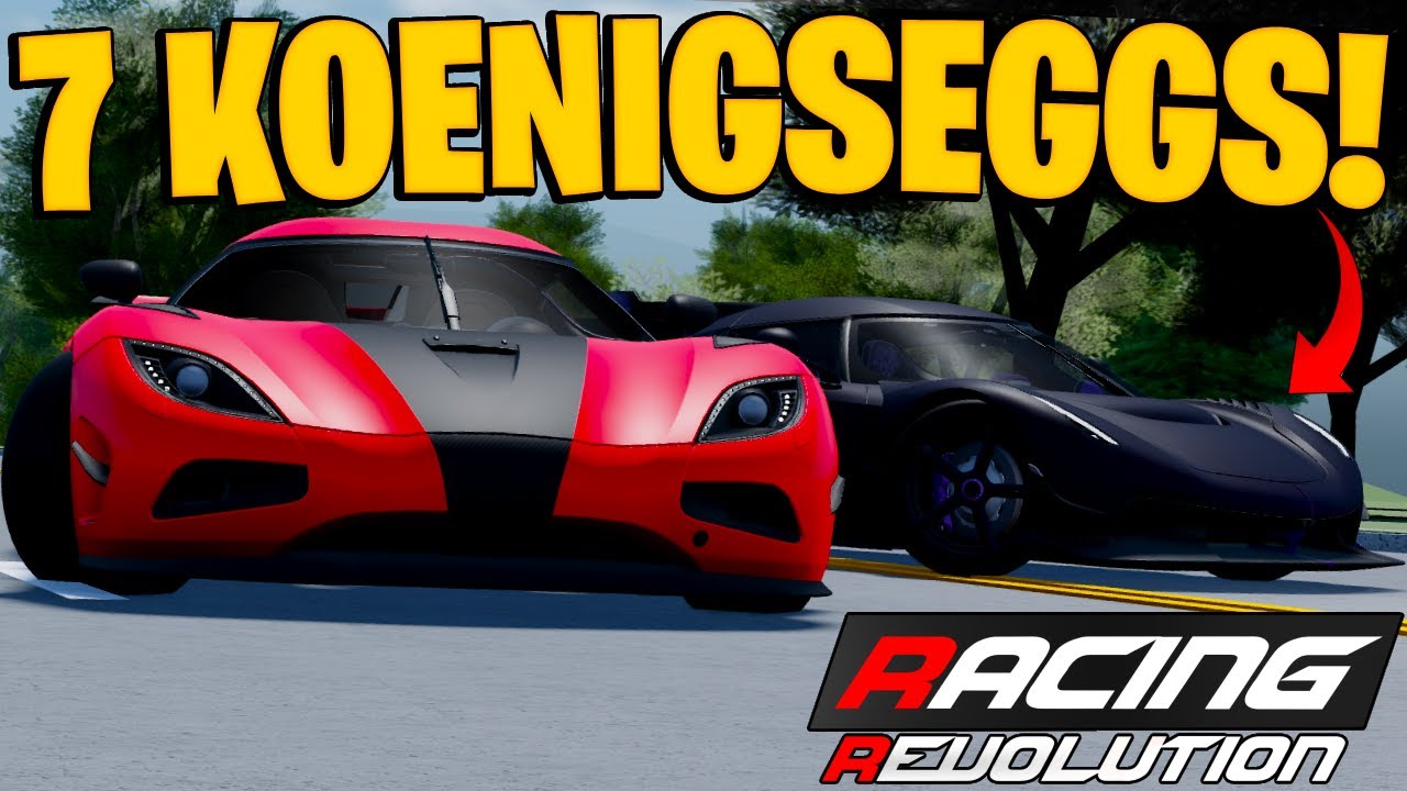 7 New Koenigseggs + Working Doors In Racing Revolution! - YouTube