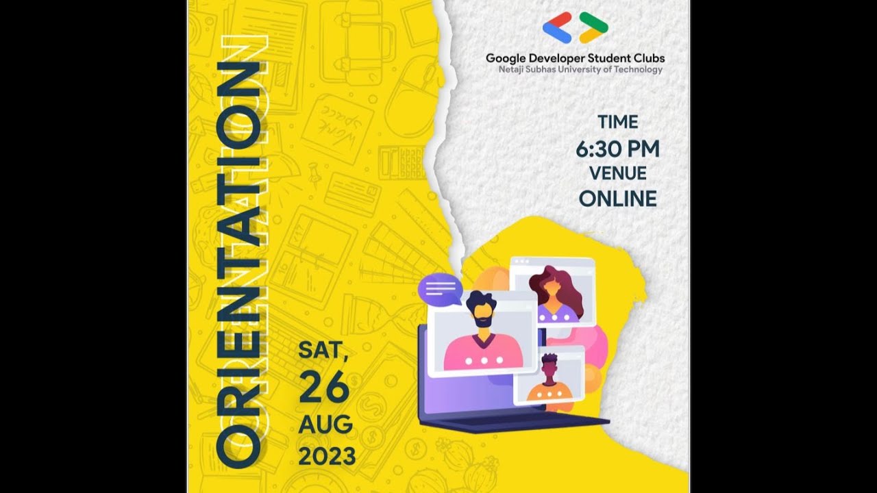 GDSC NSUT Orientation 2023-24 - YouTube