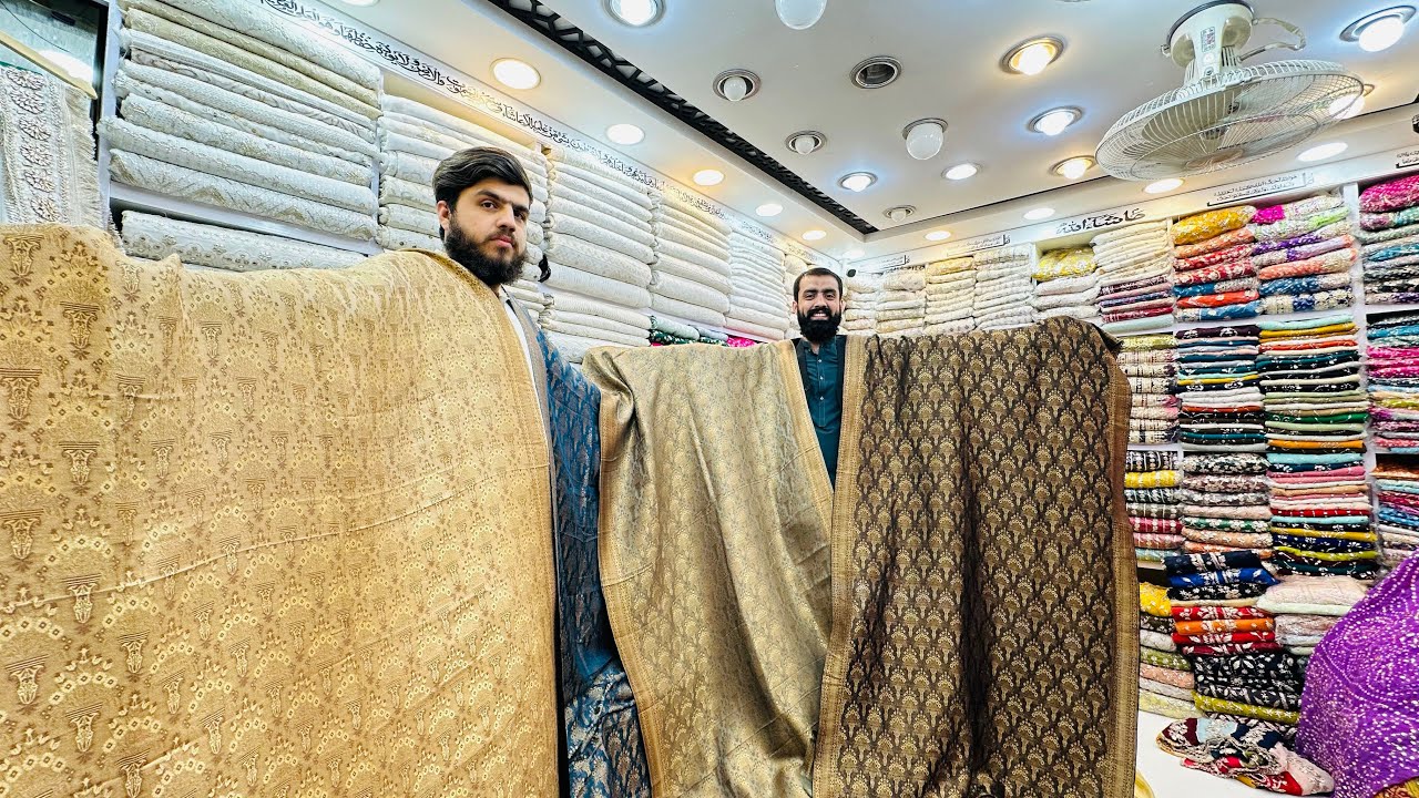 Pure jamawar silk👗🇵🇰new banarsi jamawar sout design2025, Gull silk ...