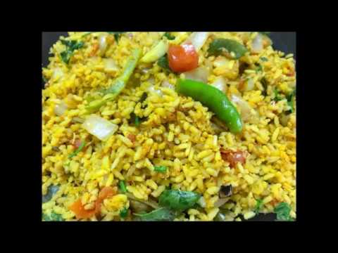 Village Style Uggani Recipe | Puffed Rice Upma Recipe | Borugula Upma ...