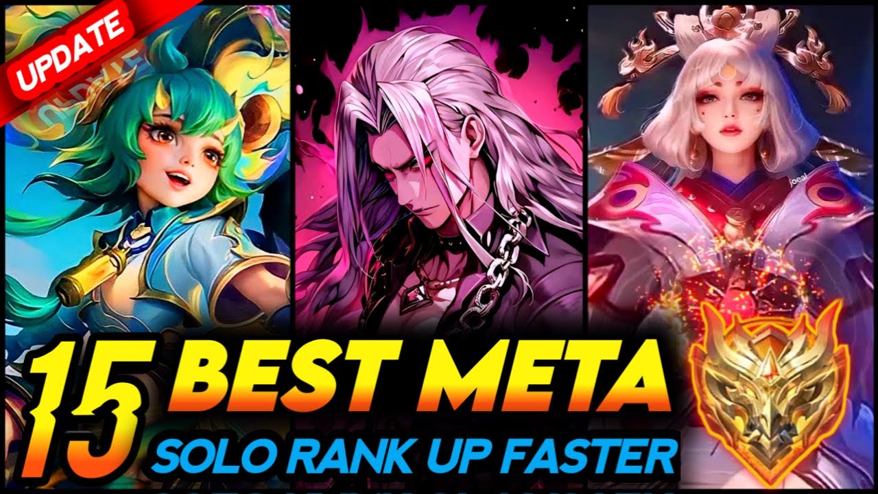 15 BEST META HEROES TO SOLO RANK UP 2024 | SEASON 31 - Mobile Legends ...