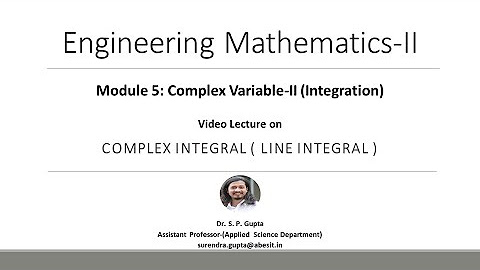 MODULE 5- COMPLEX VARIABLE-II (INTEGRATION)-ENGINEERING MATHEMATICS-II - YouTube