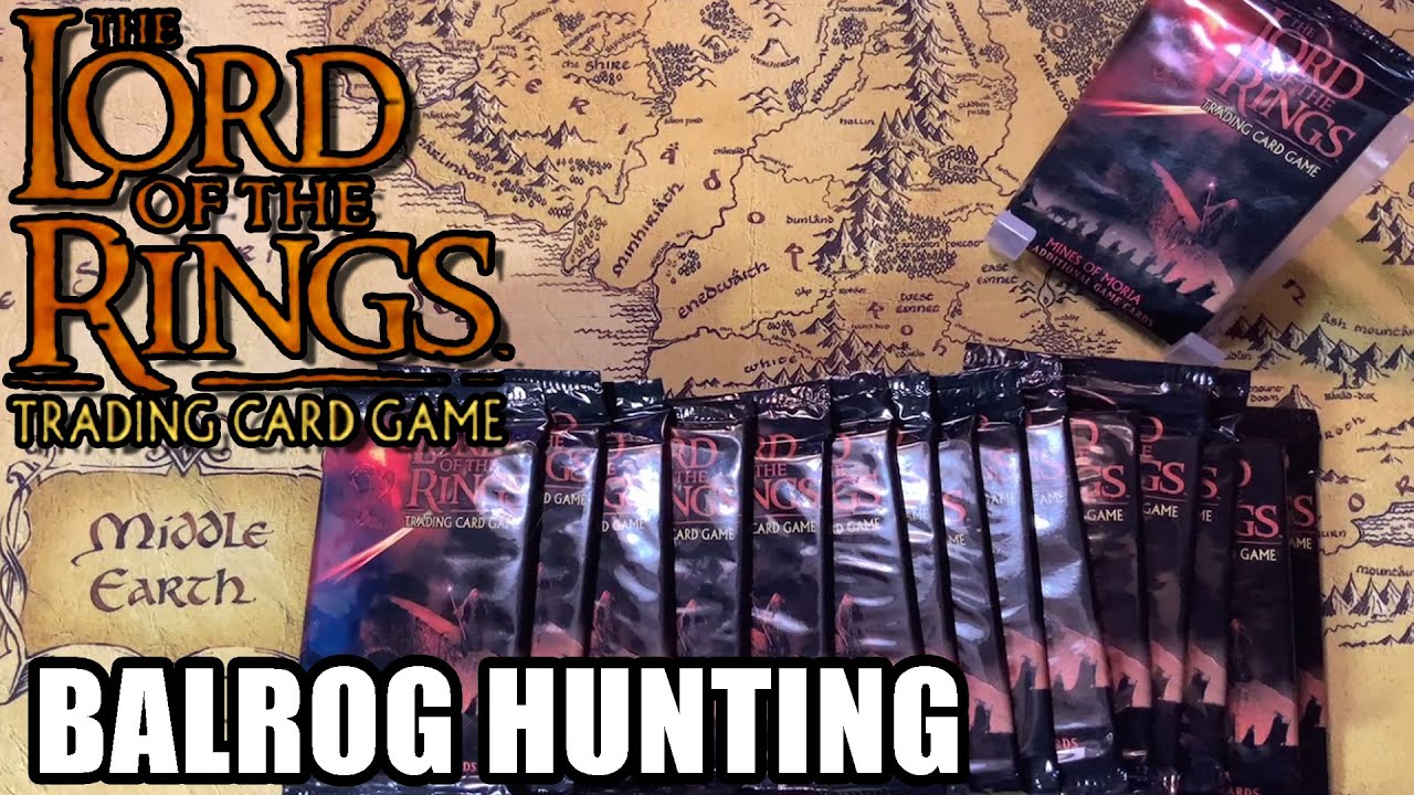 Lord of the Rings TCG - Entering the Mines of Moria To Hunt A Balrog ...