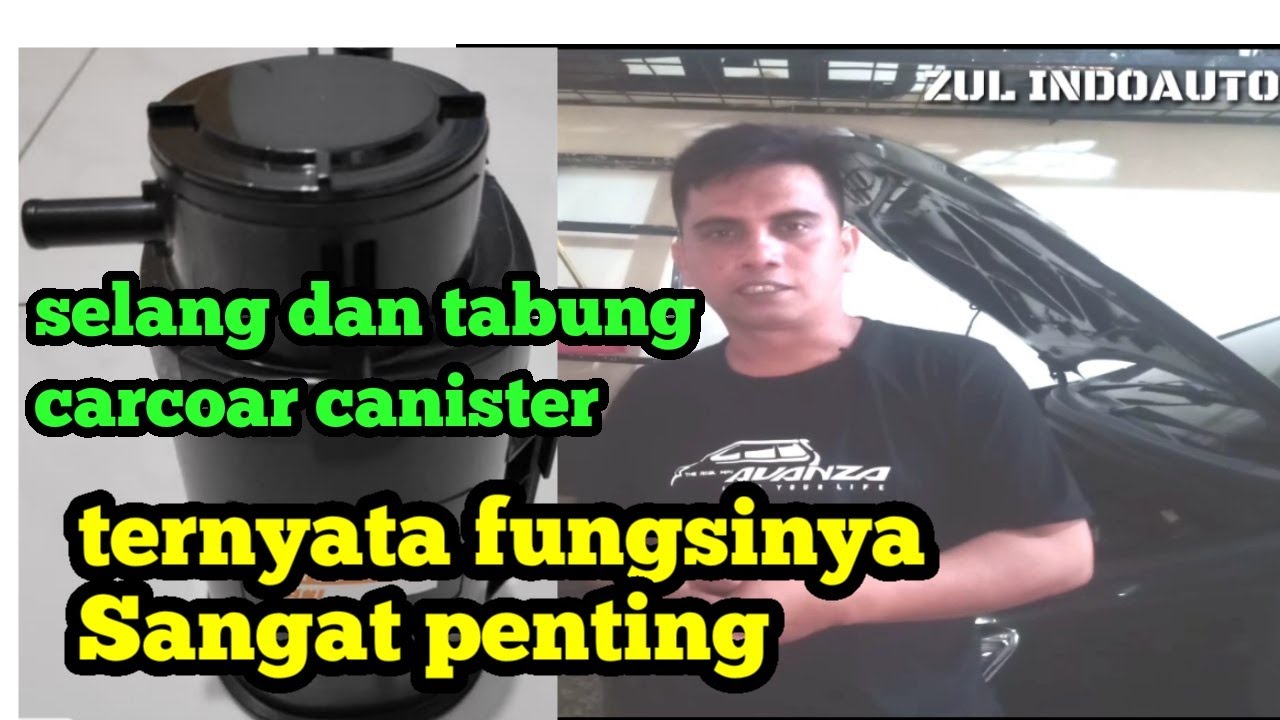 Untuk apa selang dan tabung carcoar canister di mobil Innova - YouTube