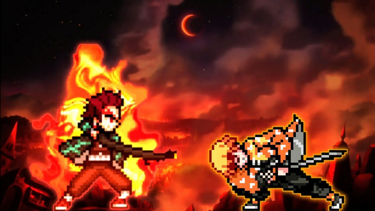 Tanjiro HK VS Zenitsu Agatsuma in Jump Force Mugen - YouTube