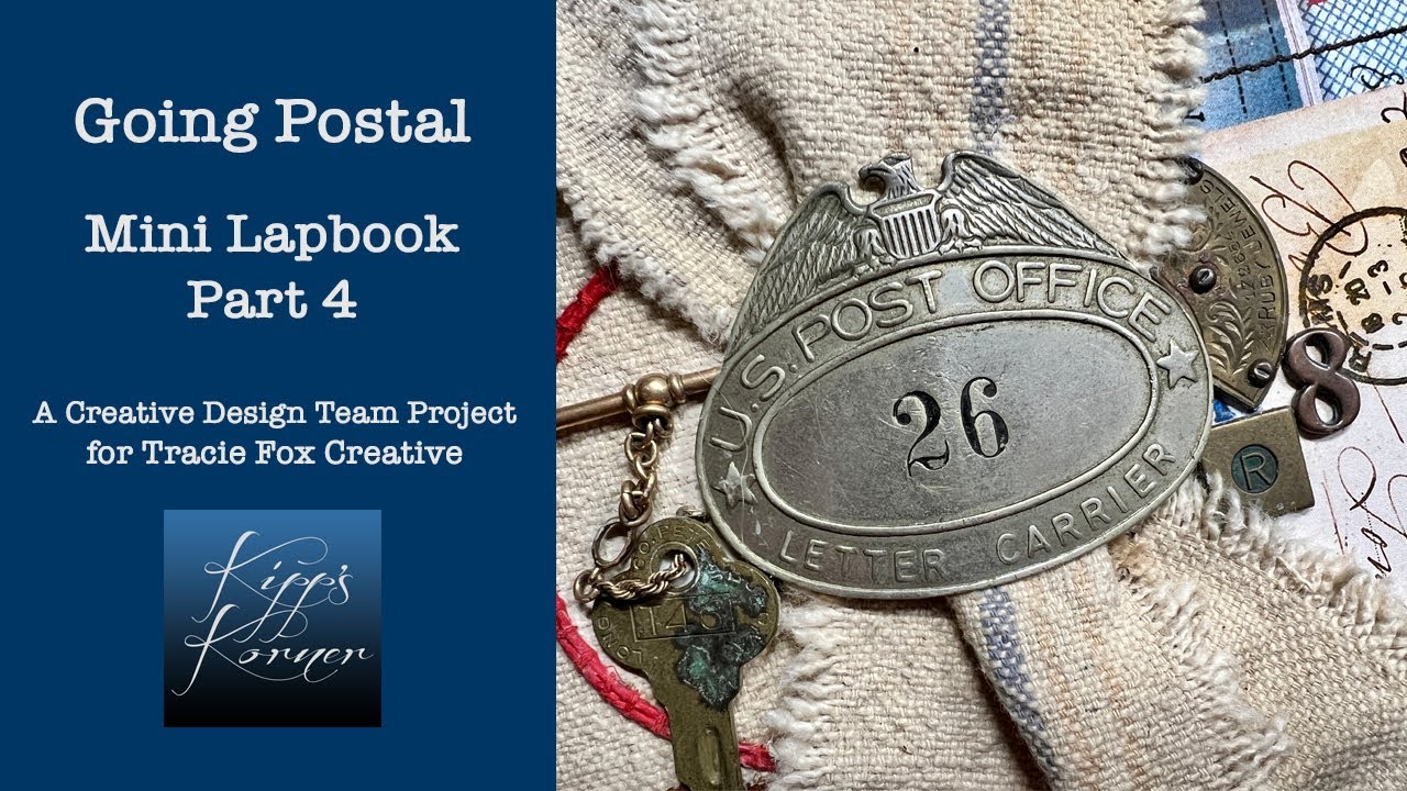 Going Postal | Mini Lapbook | Part 4 | CDT Project for Tracie Fox ...