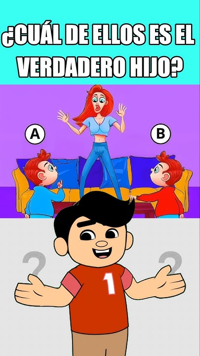 ¿CUÁL DE ELLOS ES EL VERDADERO HIJO? #trivia #quiz - YouTube