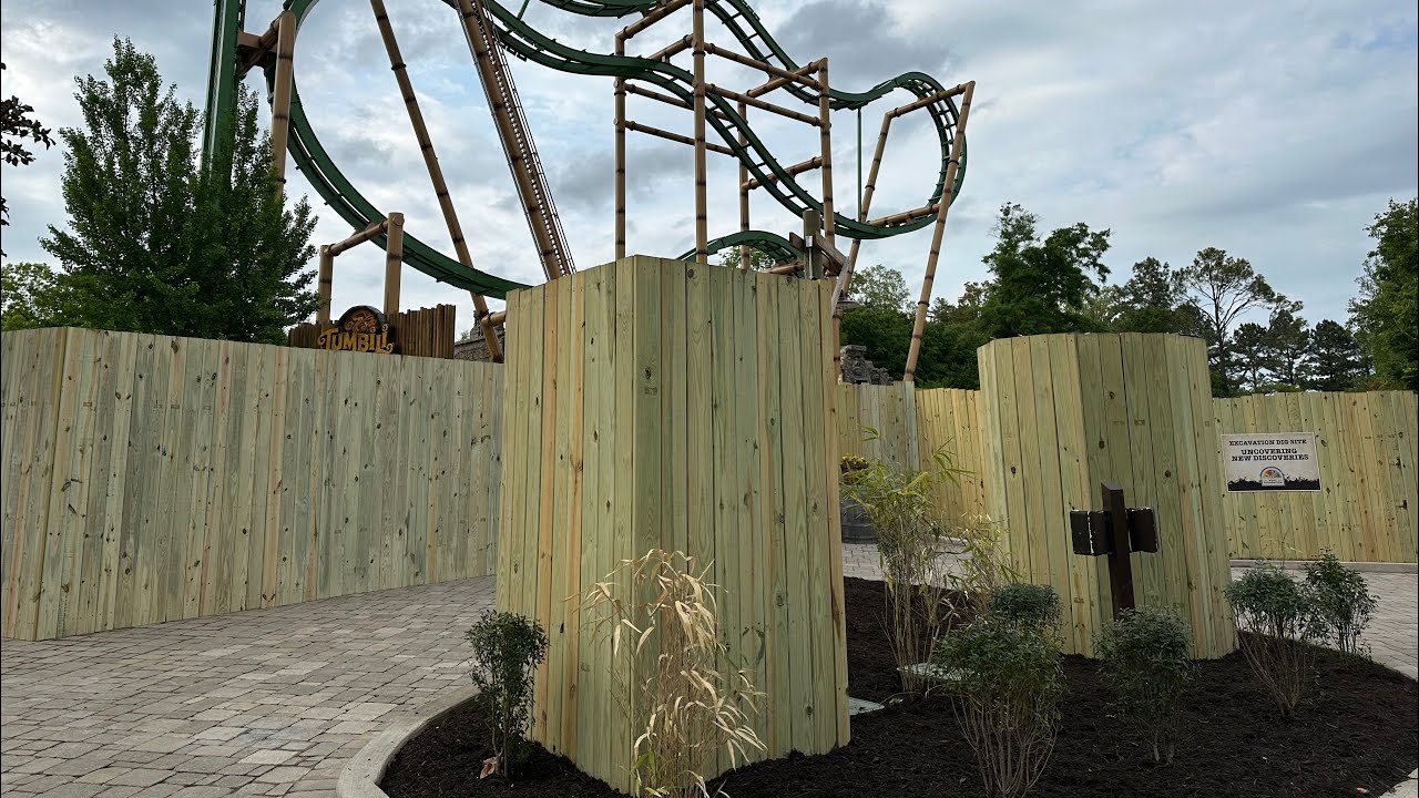 Kings Dominion Vlog #12 : Project 2025 Construction Update - YouTube