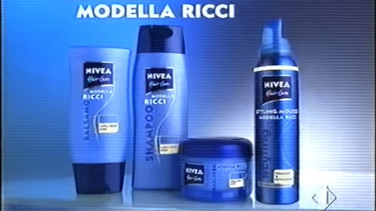 Nivea Hair Care Curly Model 20s - Italy, 2005 - YouTube