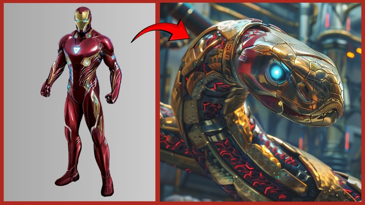 AVENGERS But SNAKE🐍 All Characters (Marvel & DC) 2024 🔥 - YouTube