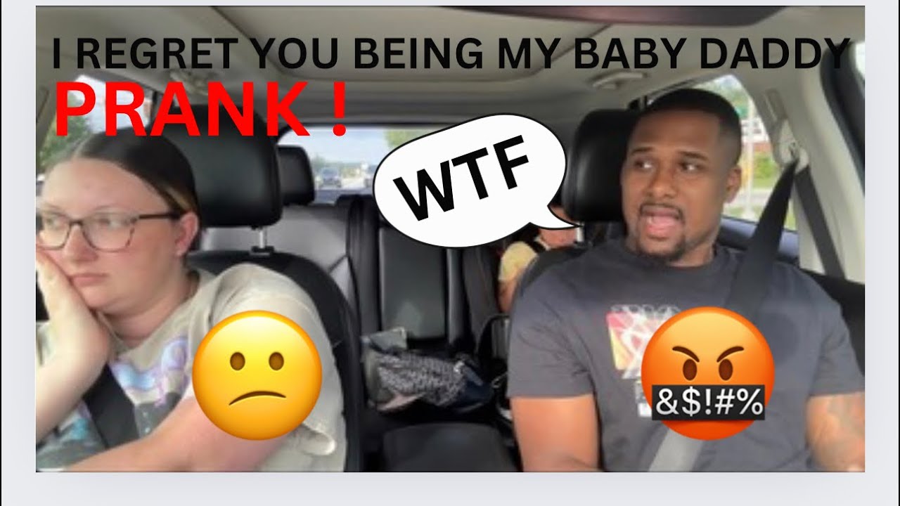 I REGRET YOU BEING MY BABY DADDY PRANK ON BF! 😬😬 (he was mad) 🤬 COUPLES ...