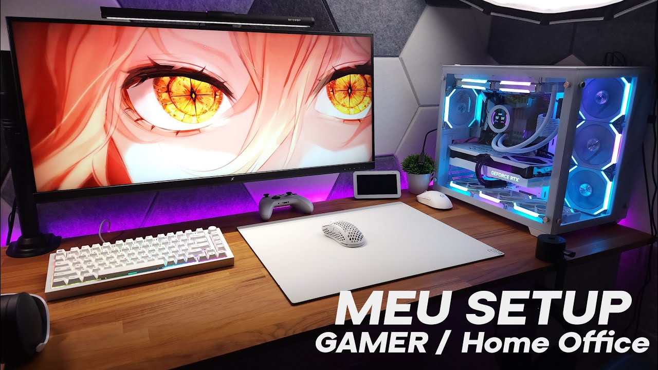 Meu SETUP Gamer e Home Office de 2023! - YouTube