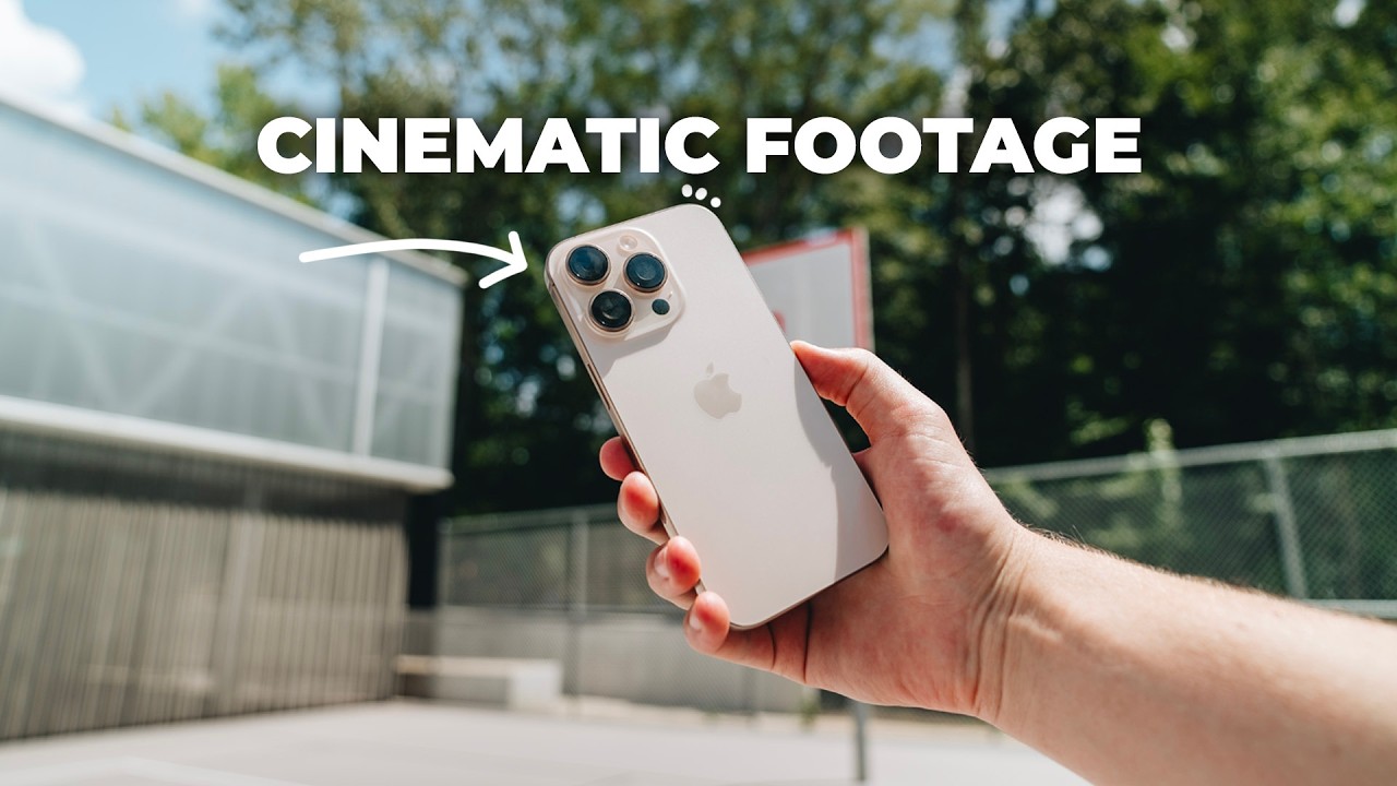 The BEST iPhone Video Settings for Cinematic Footage! - YouTube
