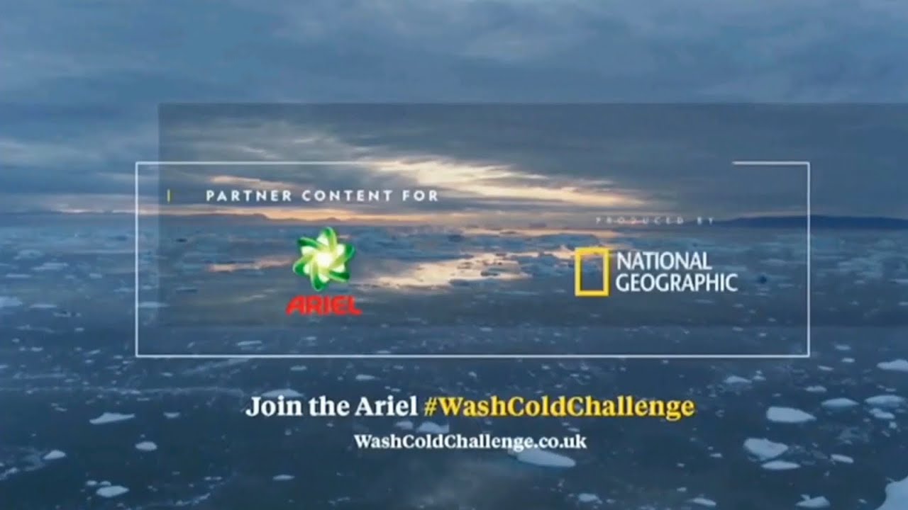 2020: Ariel & National Geographic [Wash Cold Challenge] - YouTube