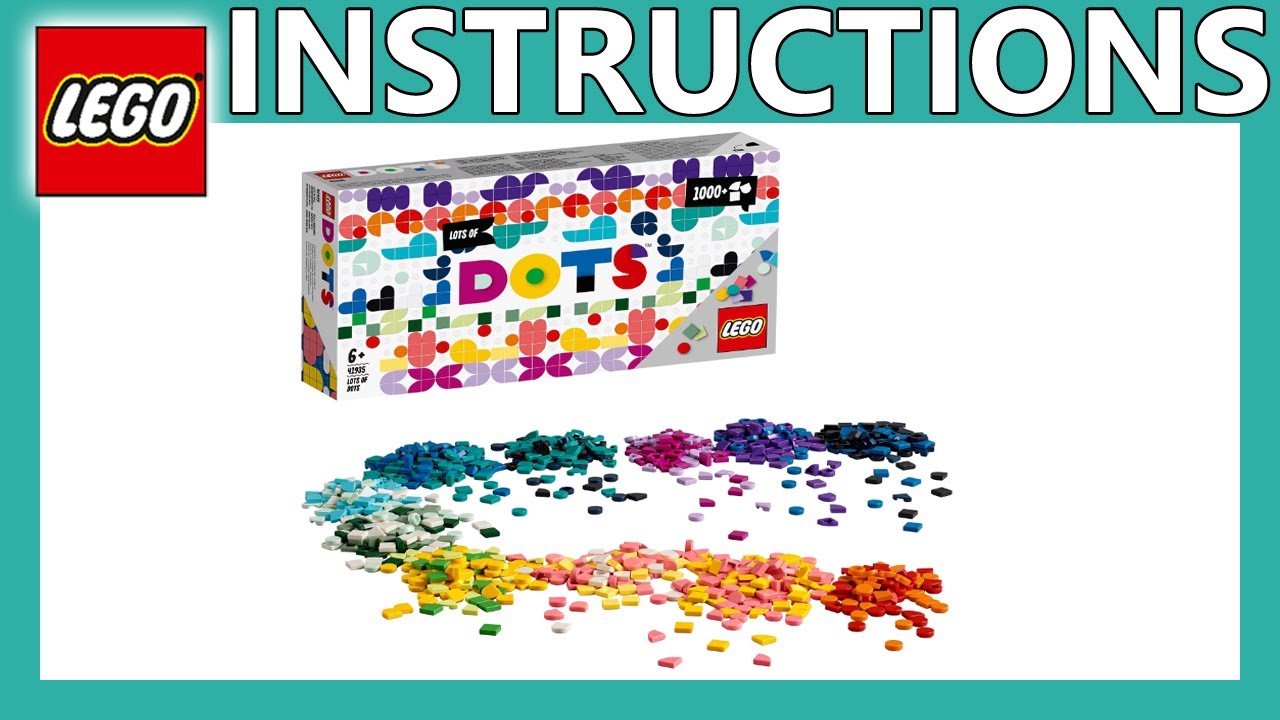 LEGO Instructions | Lots of DOTS | 41935 | LEGO DOTS 2021 - YouTube