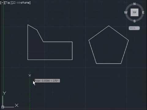 AutoCAD Tutorial - Quickly delete line from polyline object (tips) - YouTube