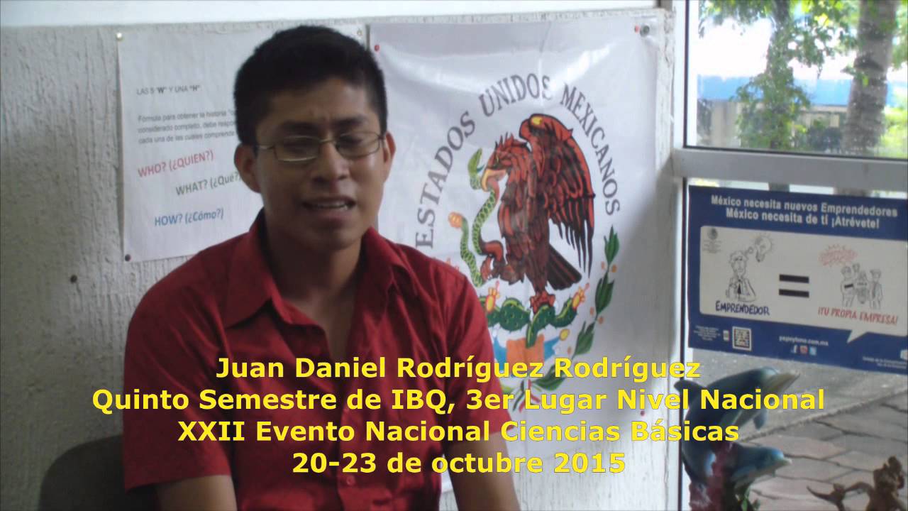 Juan Daniel Rodríguez Rodríguez, gana tercer lugar a nivel nacional ...