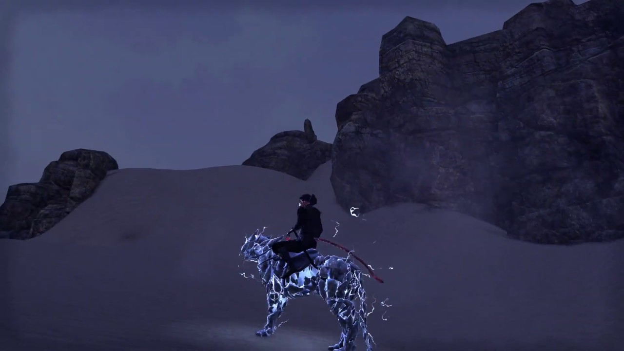 ESO: Storm Atronach Senche mount showcase - YouTube