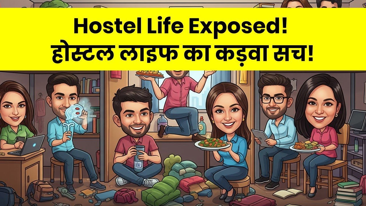 Hostel Life Exposed! 😂 Surviving Mess Food, Roommates & Missing ...