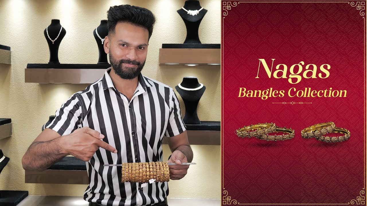 Lightweight Nagas Bangle Collection | Leo's Gold & Diamonds # ...