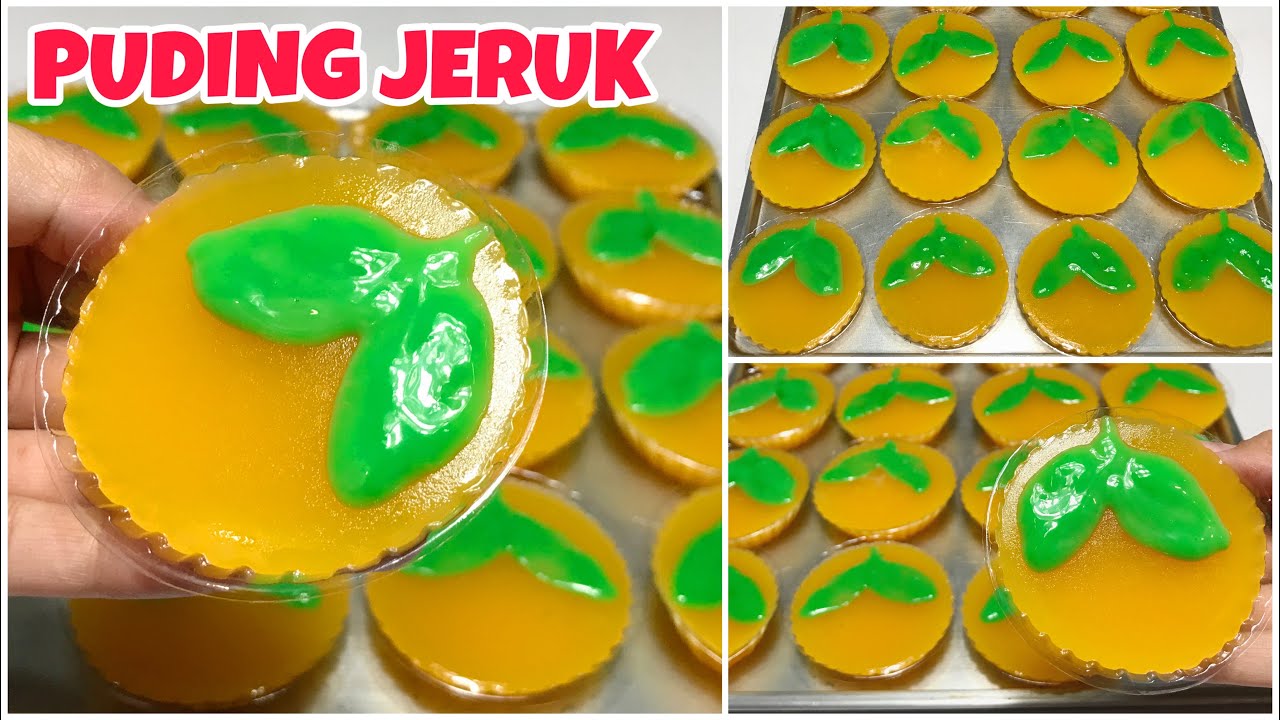 RESEP PUDING BUAH JERUK VIRAL!! PUDING CANTIK KEKINIAN BISA UNTUK IDE ...