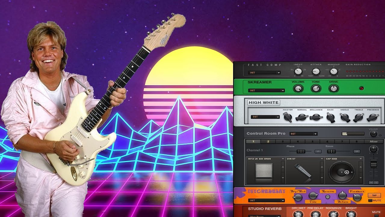 80's Pop Guitar Solo Guitar Rig 5 preset - YouTube