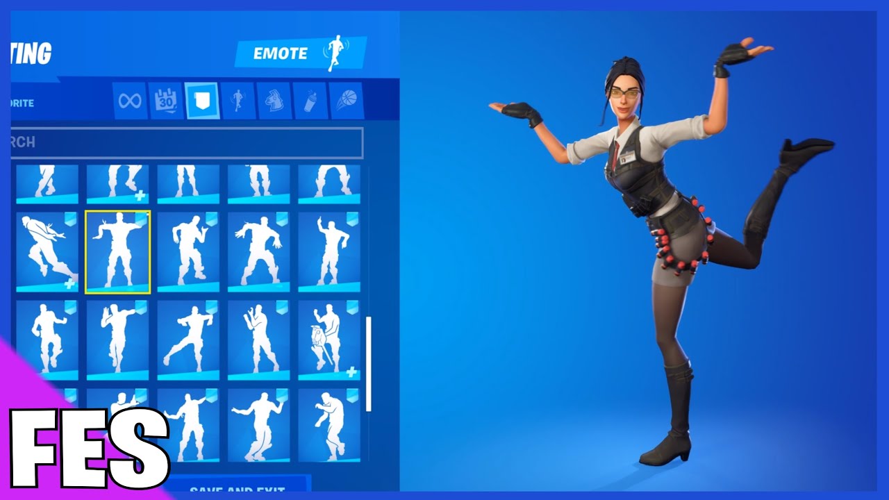 Fortnite Rook Skin With all my Fortnite Dances & Emotes! - YouTube