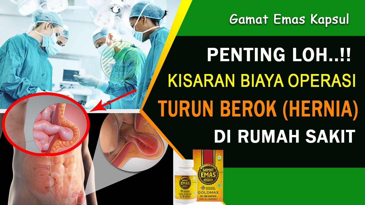 Biaya Operasi Turun Berok (Hernia) di Indonesia - Gamat Emas Kapsul ...