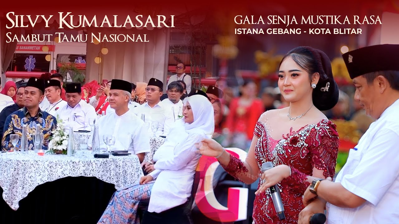 SILVY KUMALASARI SAMBUT TAMU NASIONAL - PADA GALA SENJA MUSTIKA RASA HAL BUNG KARNO DI KOTA ...