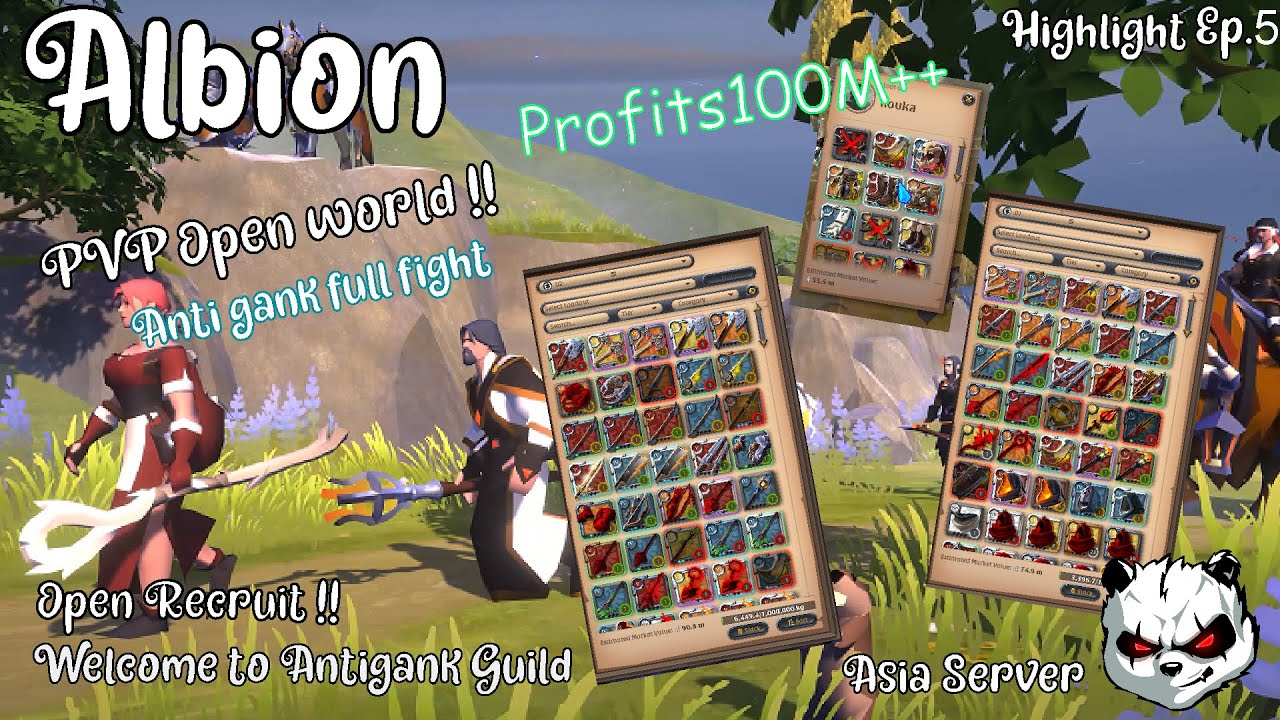 Albion Online | Asia Server | Hightlight 100M++ Profits Ep.5 - YouTube