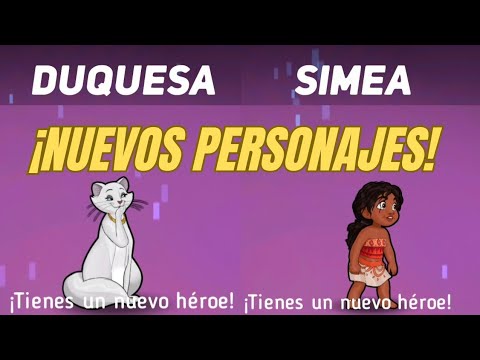 Duquesa Y Simea !! - Disney Héroes Battle Mode - YouTube