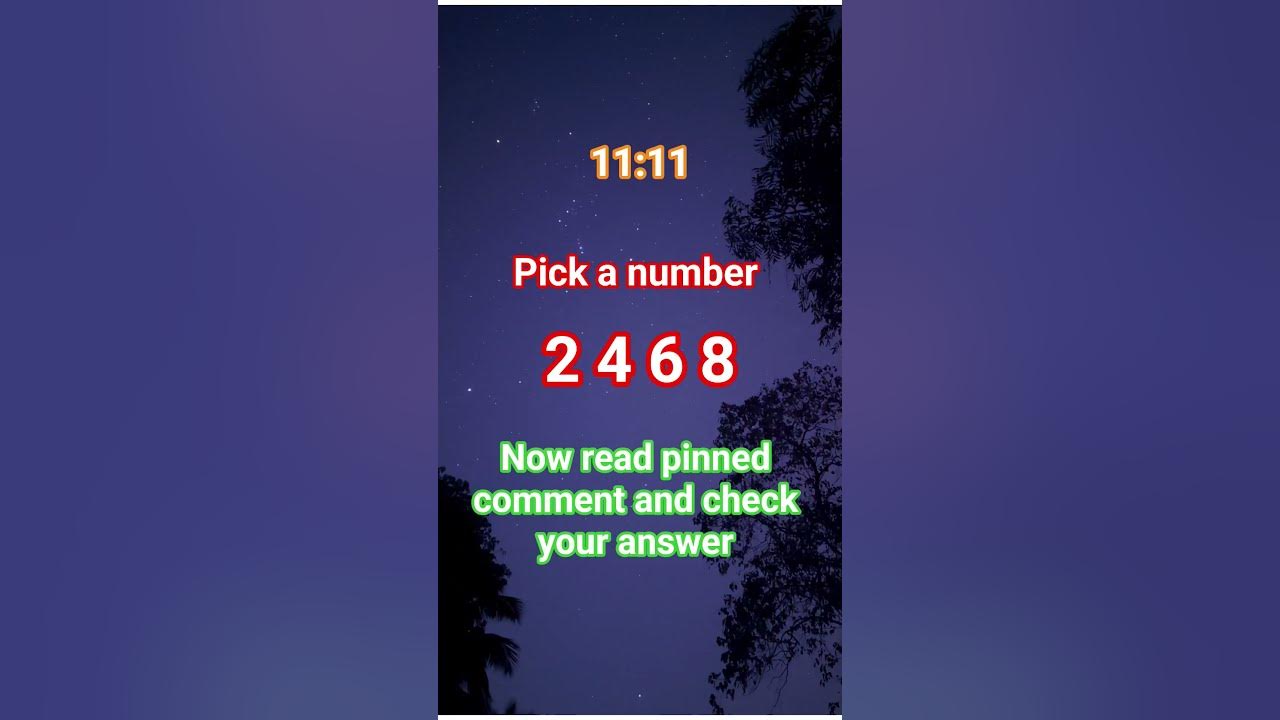 Your Message from the Universe , Pick your Number #shorts - YouTube