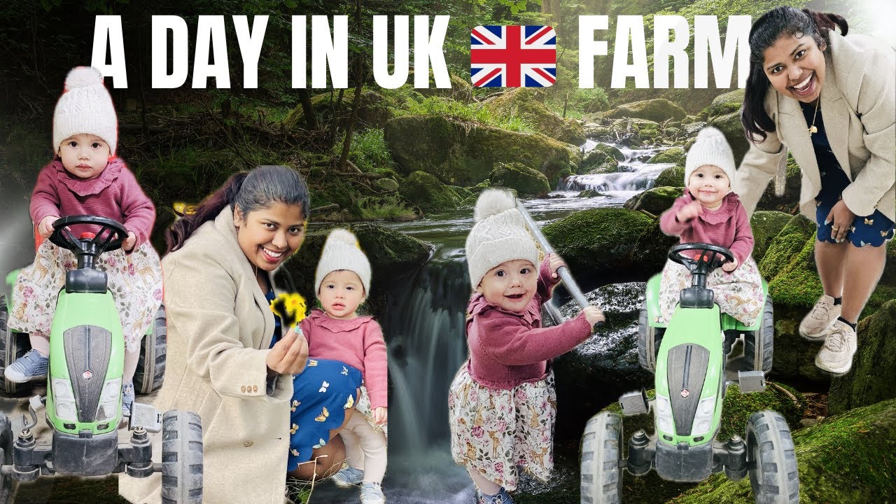 A day in a Village Farm in UK 🇬🇧 🇬🇧INDIAN GIRL AND WELSHMAN 🏴󠁧󠁢󠁷󠁬󠁳󠁿 ...