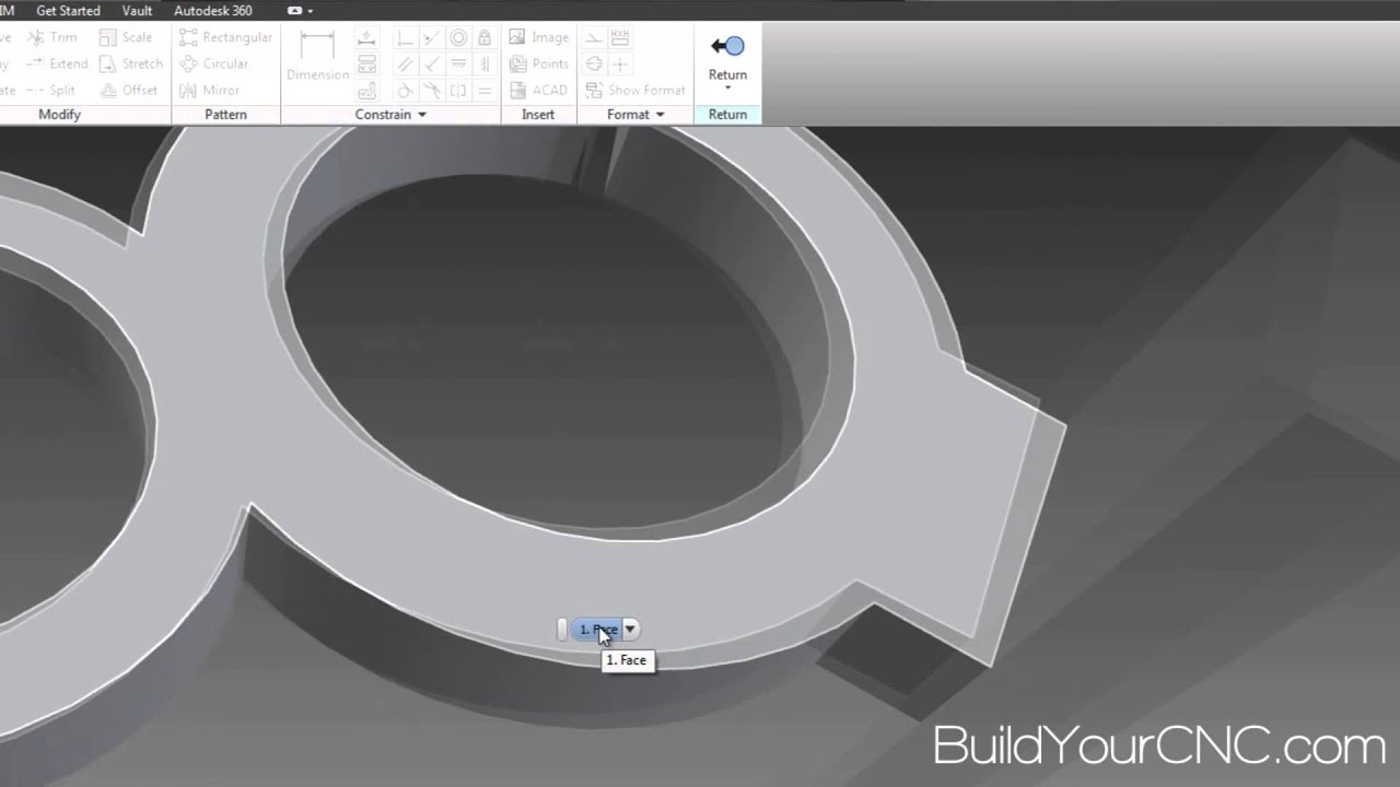 Buildyourcnc Autodesk Inventorcamcnc Workflow Part 3 Finalize Part Formadd Sketch To